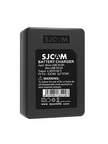 Купить Зарядное устройство для SJcam SJ7 Star (dual) - для двух ...