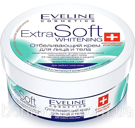 Отбеливающий крем для лица и тела Eveline Extra Soft Whitening (ID ...