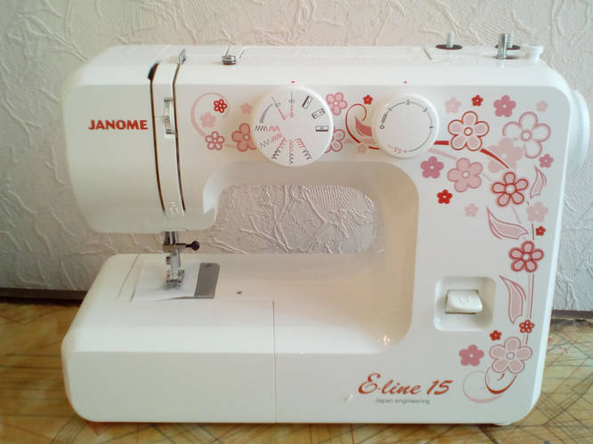 Купити Швейна машина Janome E-Line 15, ціна 5990 грн - Prom.ua (ID# 556575900)