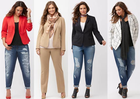 Модная одежда больших размеров для женщин: статья от Fashion Girl
