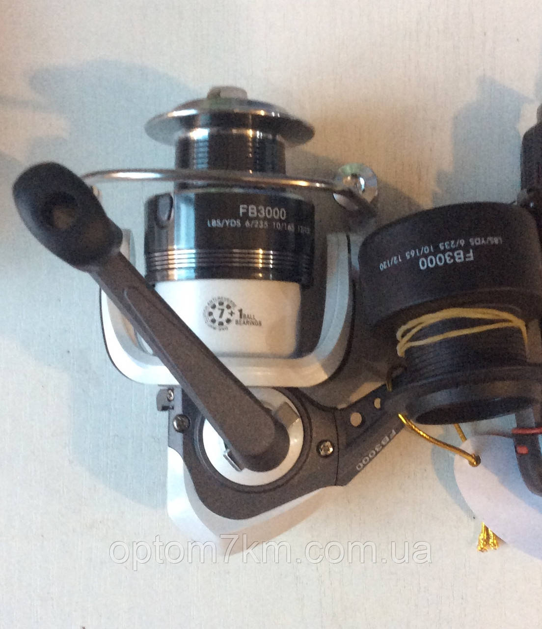 Катушка BoyaBy FB-3000 , 7+1bb, цена 470.40 грн — Prom.ua (ID#564041341)