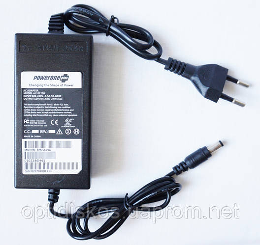 Купить Адаптер питания 12V 2A (разъём 5.5*2.5mm), цена 94.50 грн — Prom ...