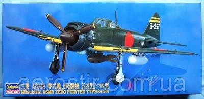 Купить Mitsubishi A6M8 ZERO FIGHTER Type 54/64 1/72 HASEGAWA 51946 в ...