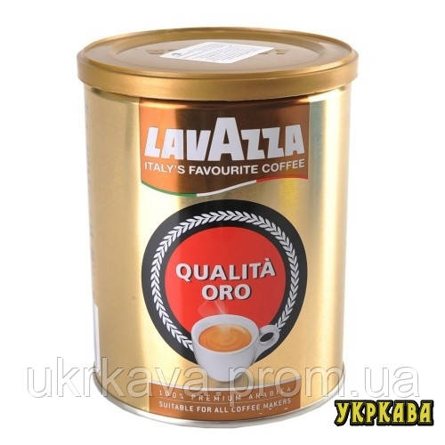 Кофе молотый Lavazza Qualita Oro 250 г ж/б (Лавацца Оро 250г): продажа ...