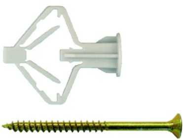 Дюбель моли пластиковый с шурупом 8Х50 (100 шт/уп): продажа, цена в ...