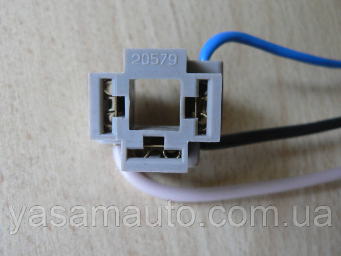 Колодка Фишка разъем проводки фарная под цоколь H4 на 3 контакта с ...