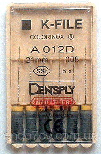 K Files 08 21 mm Colorinox Майліфер (ID#470559836), цена: 78 ₴, купити ...