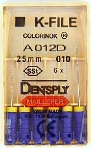 K Files 10 25 mm Colorinox Майліфер (ID#569163597), ціна: 78 ₴, купити ...