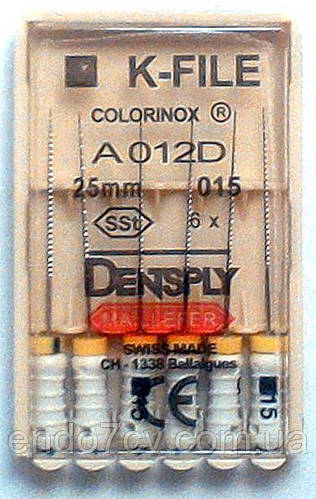 K - Files 15 25 mm Colorinox Майлифер), цена: 78 ₴, купить на Prom.ua