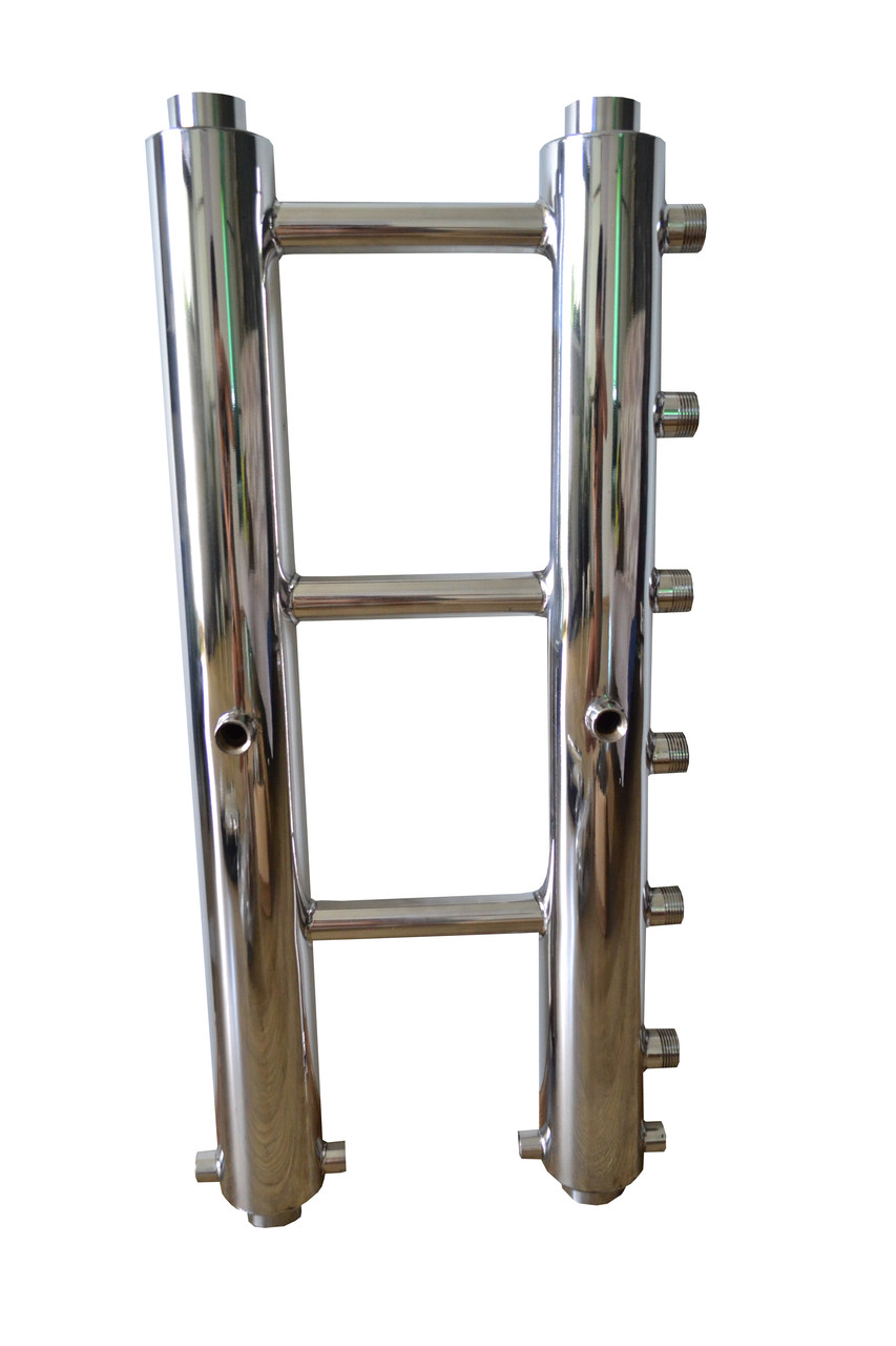 Распределительный коллектор нержавейки.