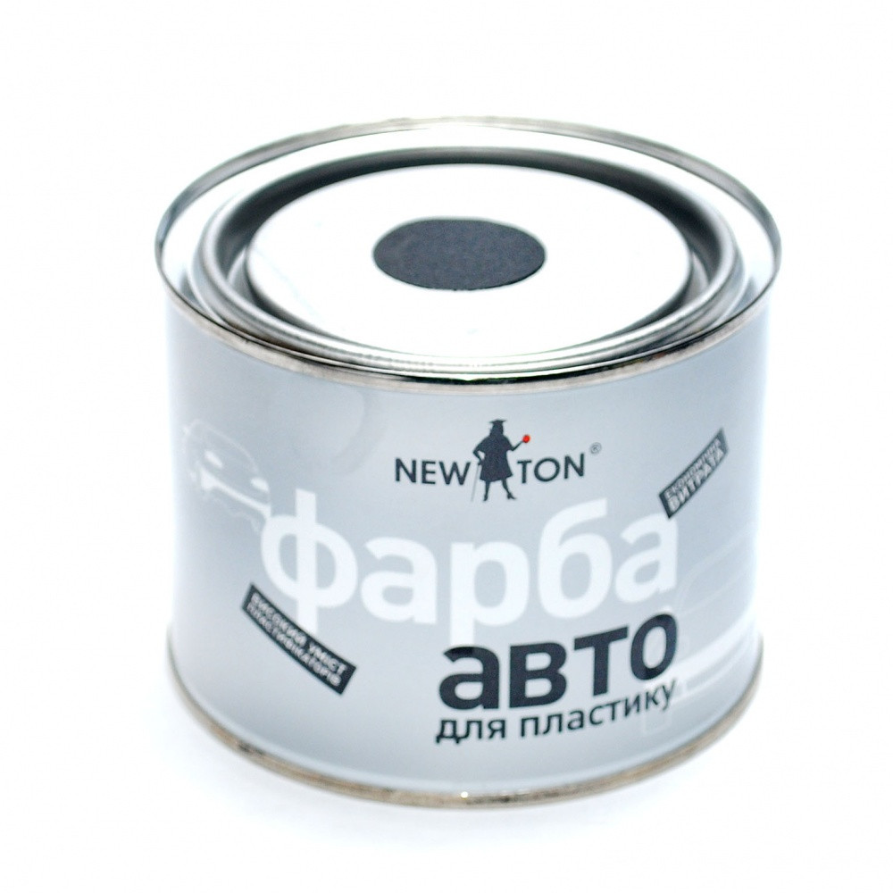Краска для пластика NewTon Структурная Черная 450ml, цена 350 грн ...
