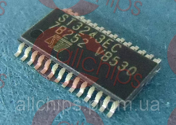 Купити Трансивер шини RS232 400кбит/с STM ST3243ECTR-E TSSOP28, ціна 86.07 грн - Prom.ua (ID ...
