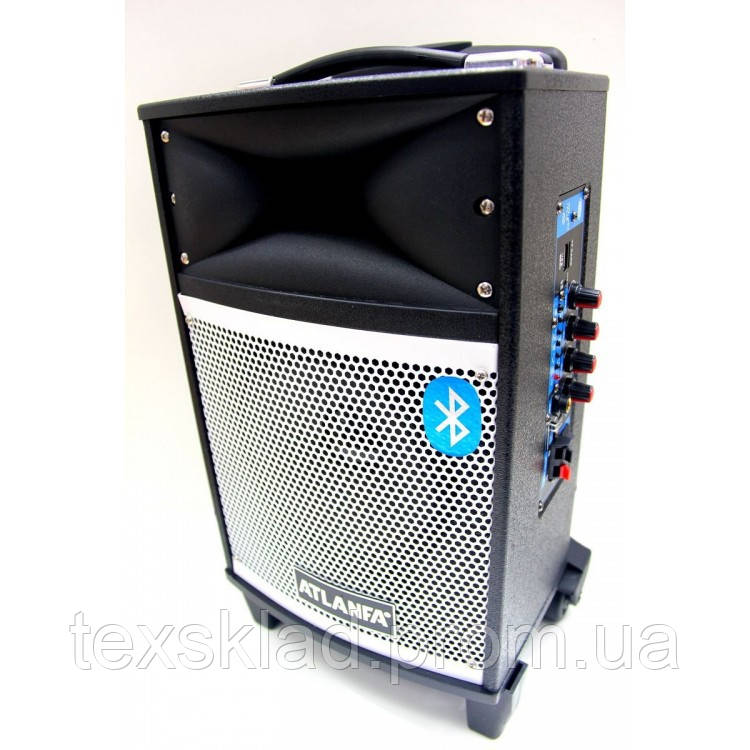 Портативная акустика с микрофоном AT-Q9 (USB/Bluetooth/FM/Аккумулятор ...