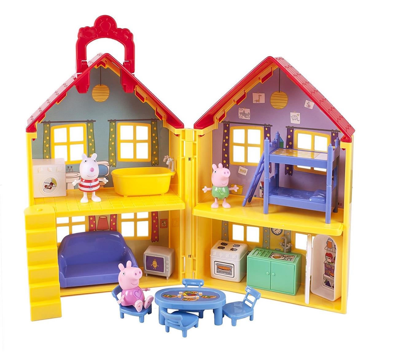 Игровой набор Домик свинки Пеппы Peppa Pig's Deluxe House Playset в ...
