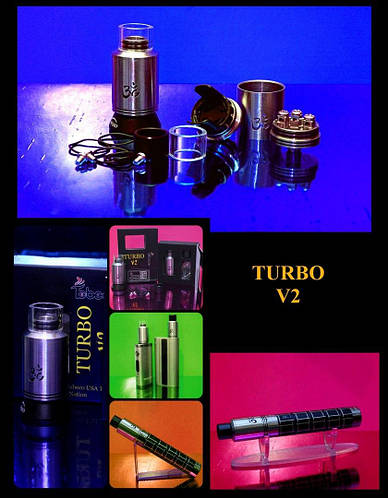 Купить Turbo v2 RDA. Обслуживаемый дрип-атомайзер. Дрипка., цена 457 ...