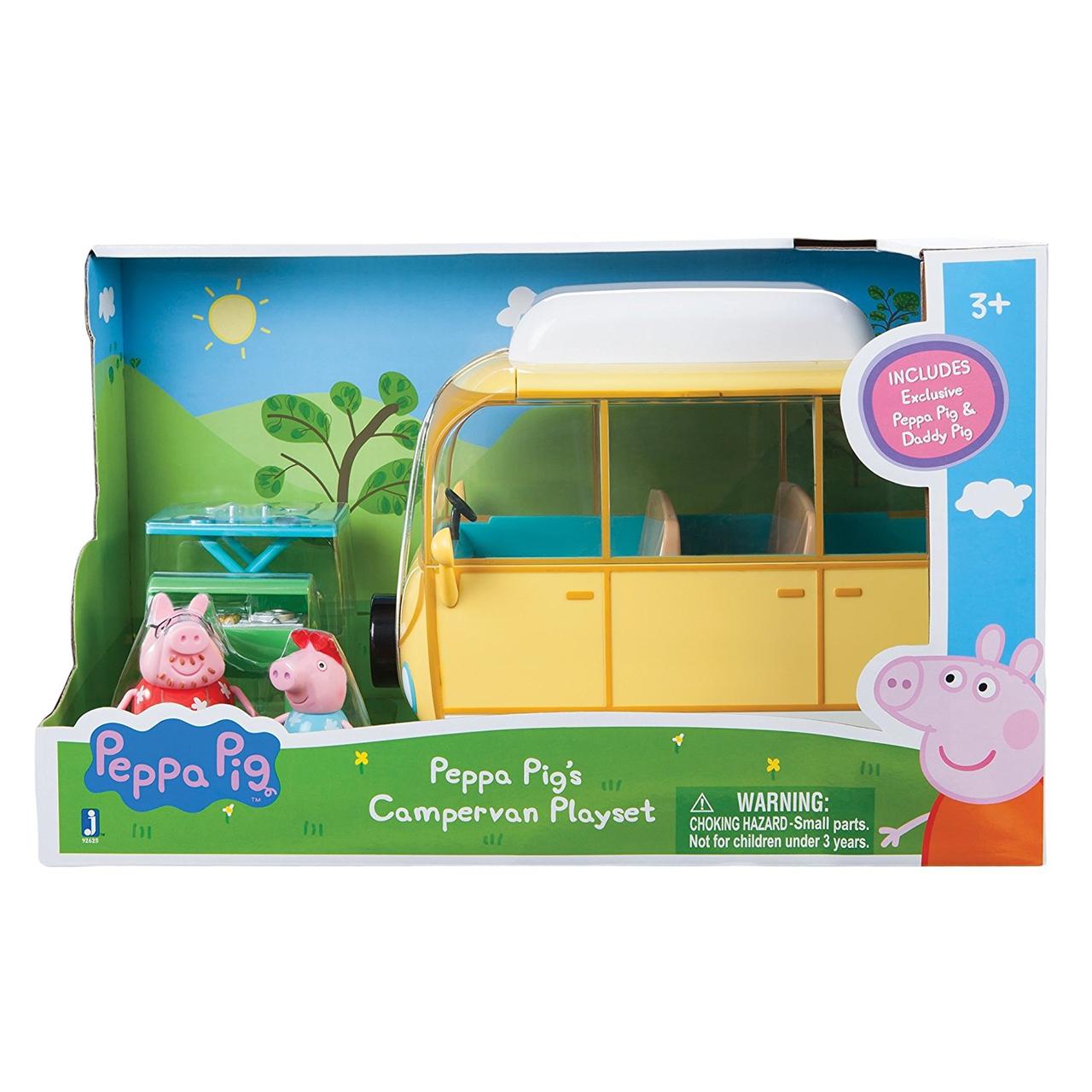 Купить Peppa Pig Family Campervan Семейный кемпер, 2 фигурки, цена 740 ...