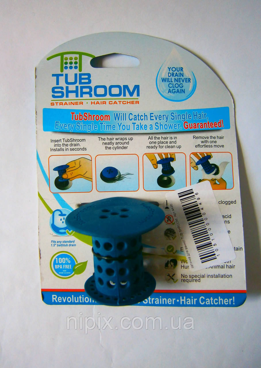 Пробка для ванной и душа от засоров Tub Shroom: продажа, цена в Киеве ...