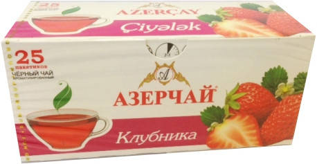 Чай "Azercay bags" ф/п 25*1,8г Полуниця (1/24), ціна 62.30 грн — Prom ...