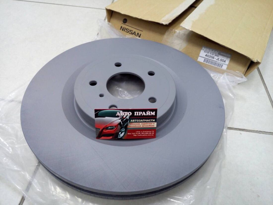 Диск тормозной Infiniti FX50/35/37/30D QX70 2008- 40206-JL00A: продажа ...