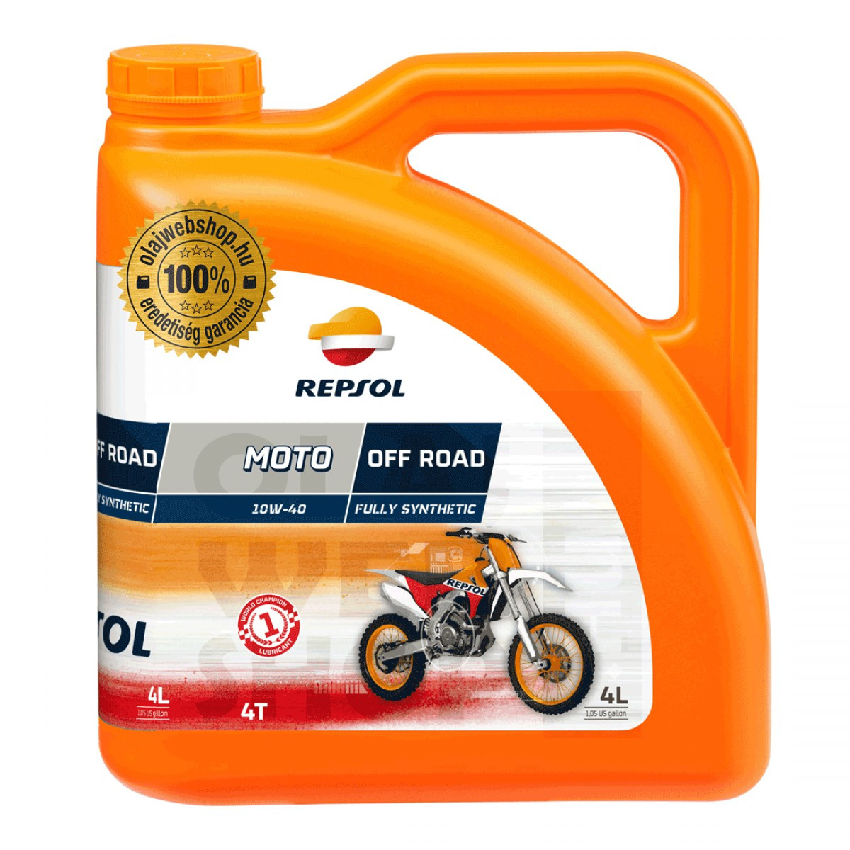 Моторное масло для мотоцикла REPSOL MOTO OFF ROAD 4T 10W40 (4L ...