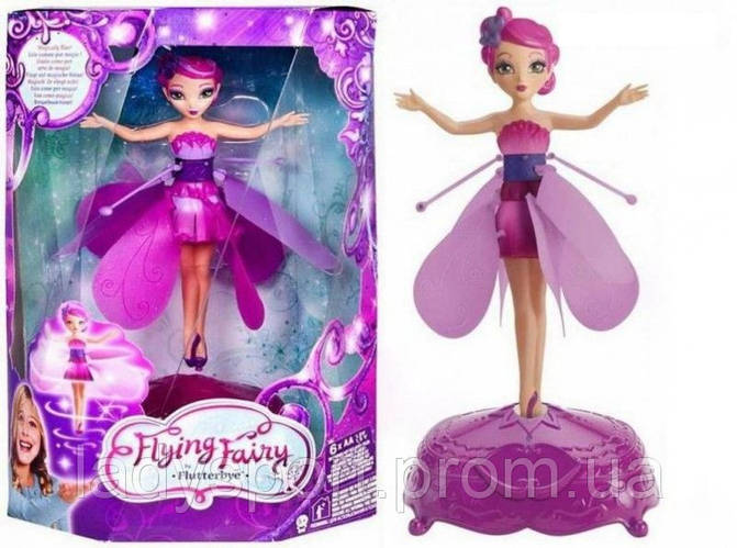 Интерактивная летающая кукла волшебная фея Flitter Fairy(Toy fairy ...