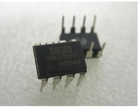 OPA2134PA, Высокоэффективный, 2-х канальный аудиоусилитель, 0.00008%, 8МГц, 120дБ, ±2.5В...±18В ...