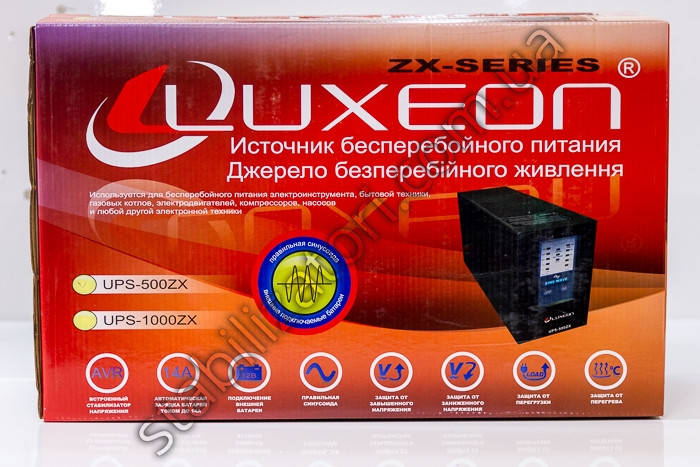 LUXEON UPS-1000ZX - безперебійник з правильною синусоїда, ціна 4515 грн — Prom.ua (ID#584426265)