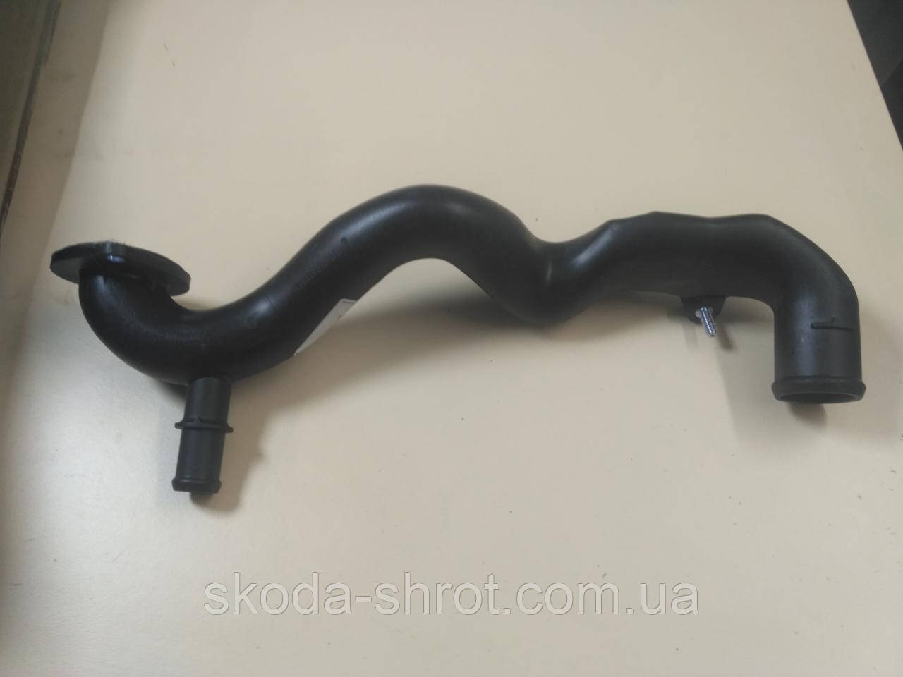 Патрубок двигателя BFQ или AVU 06А122481 пластиковый, 06A122481 VAG ...