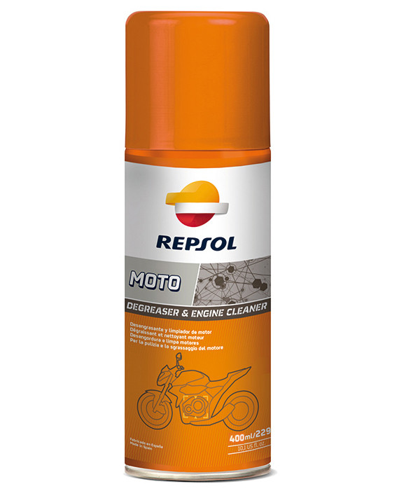 Очиститель цепи и двигателя мотоцикла Repsol Moto Degreaser & Engine Cleaner (300 мл), цена 452