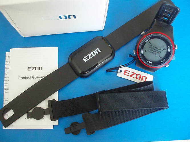 EZON T037 годинник пульсометр з нагрудним датчиком, монітор серцевого ...