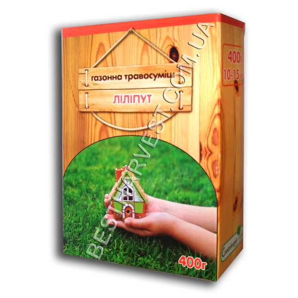 Семена газонной травы «Лилипут» 400 г | от «Best Harvest»