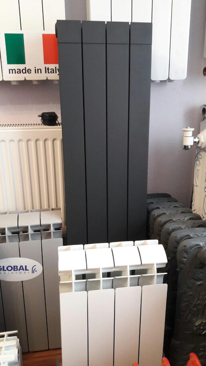 Вертикальный радиатор Oscar 2000/100 от Global (Италия): выгодная цена ...