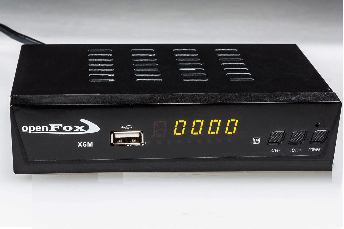OPENFOX X-6m HD спутниковый ресивер (тюнер) купить недорого, продажа, цена