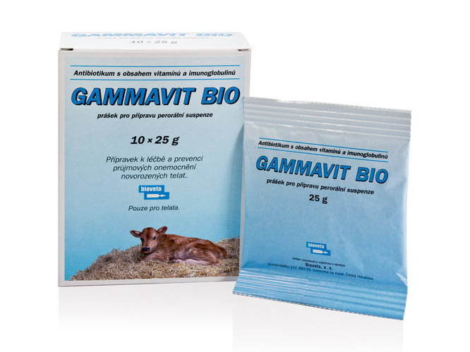 Купити Гамавіт Біо 25 г комплексний ветеринарний антибіотик для телят ...