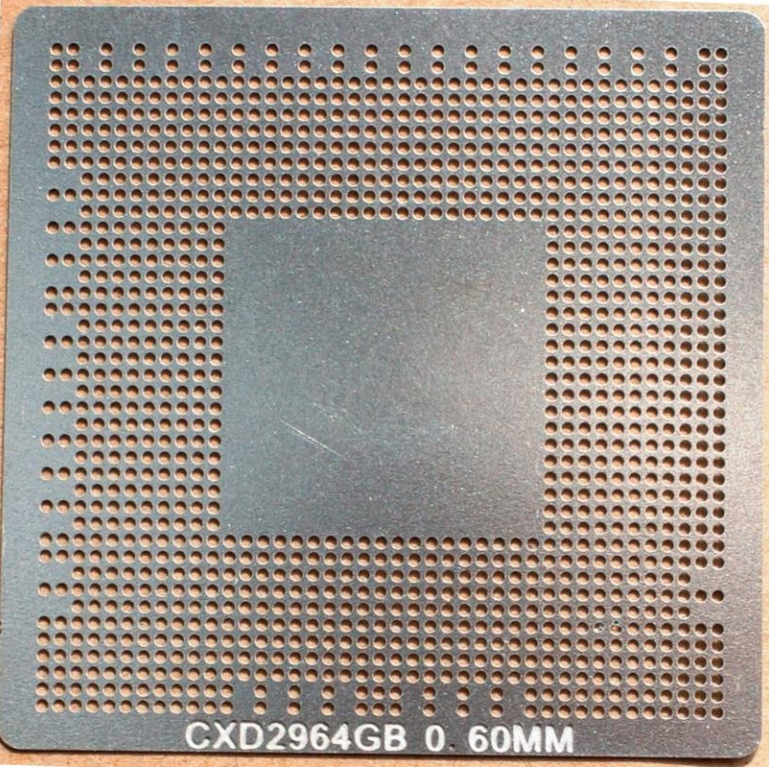 Заказать BGA трафарет PS3 CXD2964GB с доставкой по Украине. Лучшие цены ...