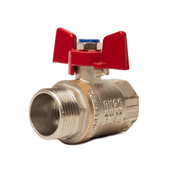 Кран шаровый 1/2" Г-Ш Бабочка Armatura: продажа, цена в Харькове ...