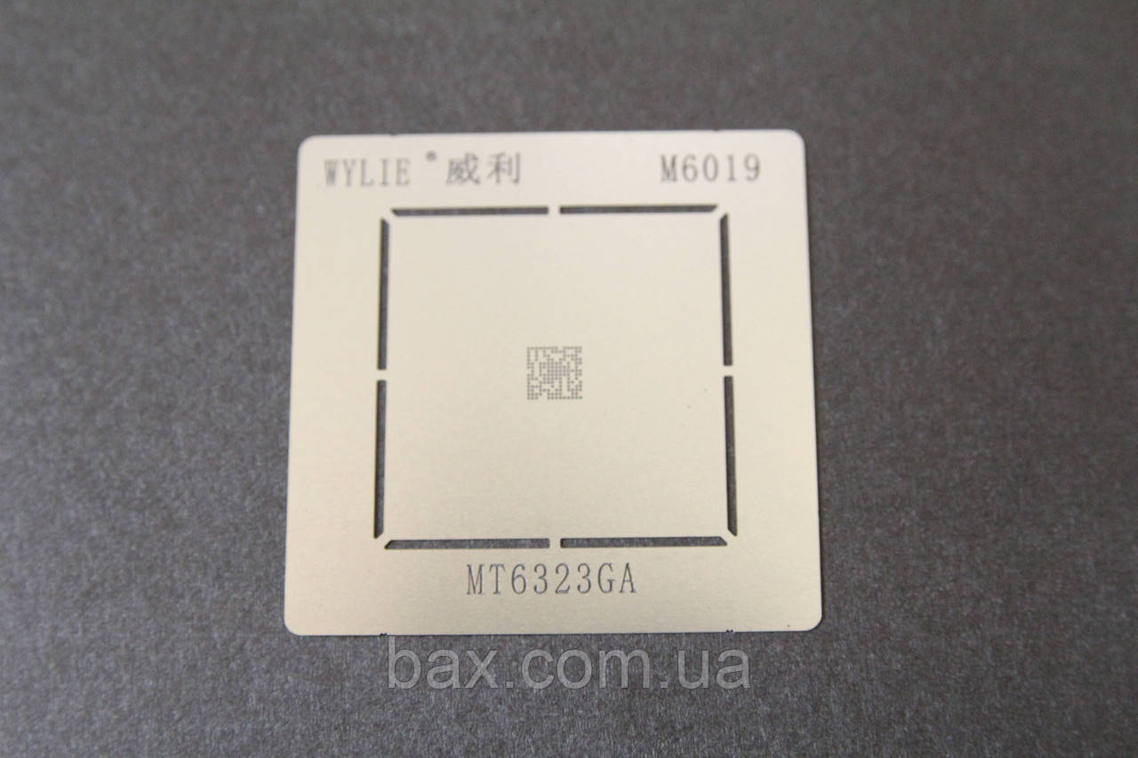 BGA трафарет MT6323GA: продажа, цена в Киеве. Микросхемы и платы для ...