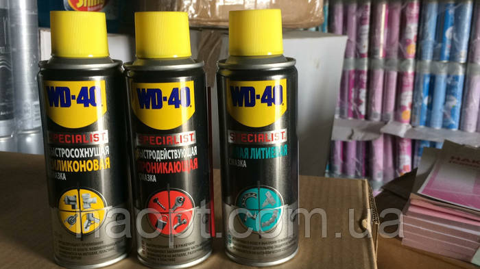 WD-40 SPECIALIST Біла літієва змазка 200 мл, ціна 133.20 грн — Prom.ua (ID#437776392)
