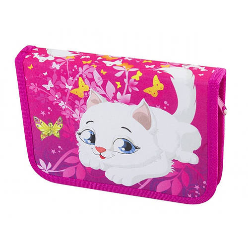 Пенал "J. Otten" Kitty 1 відділення, без наповнення, з 2 відворотами ...