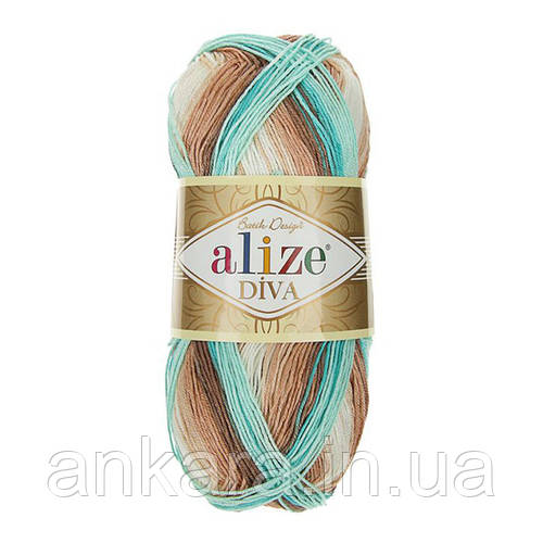 Alize Diva Batik 4603, ціна 366 грн — Prom.ua (ID#600342772)