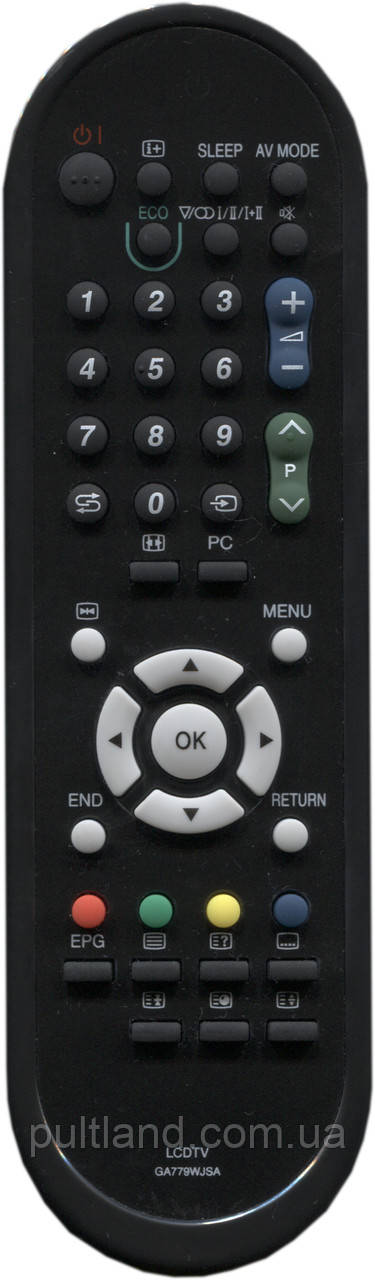 Пульт для телевизора Sharp GA779WJSA (ID#587657726), цена: 200 ...