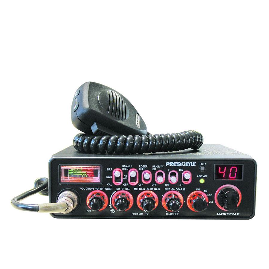 Радиостанция CB President Jackson II ASC (Автомобильная 27 МГЦ ...