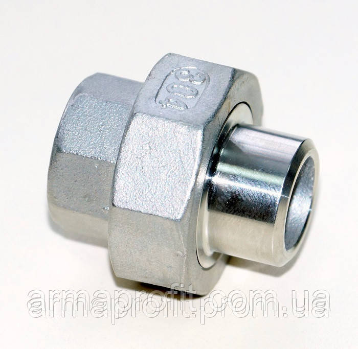 Купить Американка нержавеющая сварка/вн. резьба G2'' AISI304 Ду50, цена ...