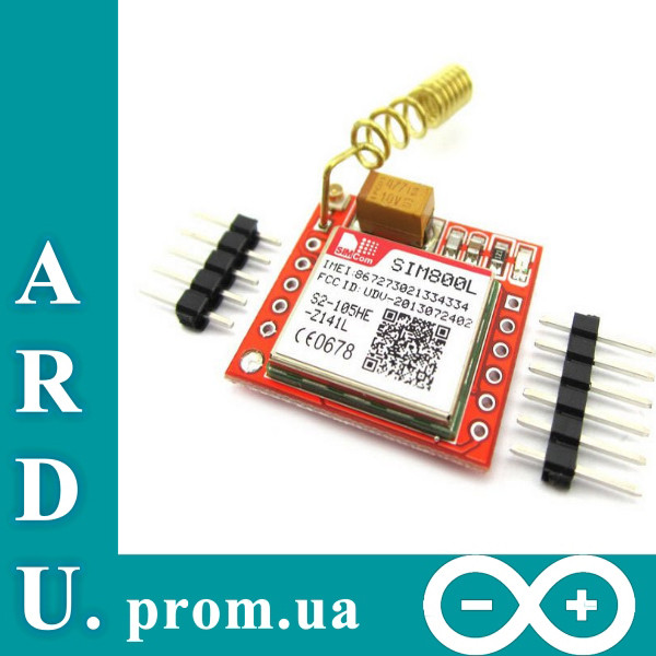 SIM800L GSM | GPRS модуль Arduino AVR PIC [#5-8]: продажа, цена в ...