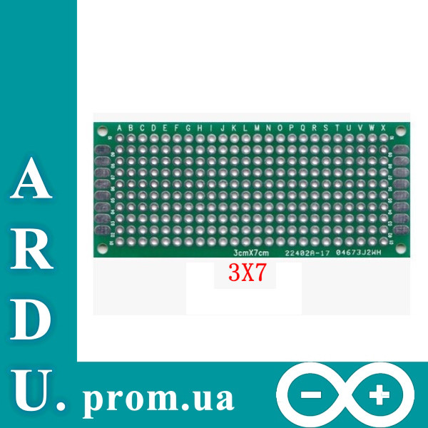 PCB 3x7 Двухсторонняя Печатная Плата [#2-2] — Купить Недорого на Bigl ...