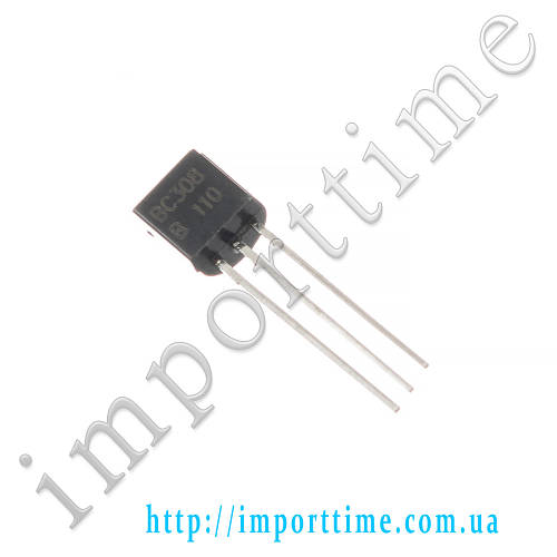 Транзистор BC308 (TO-92) (ID#243434130), цена: 6.10 ₴, купить на Prom.ua
