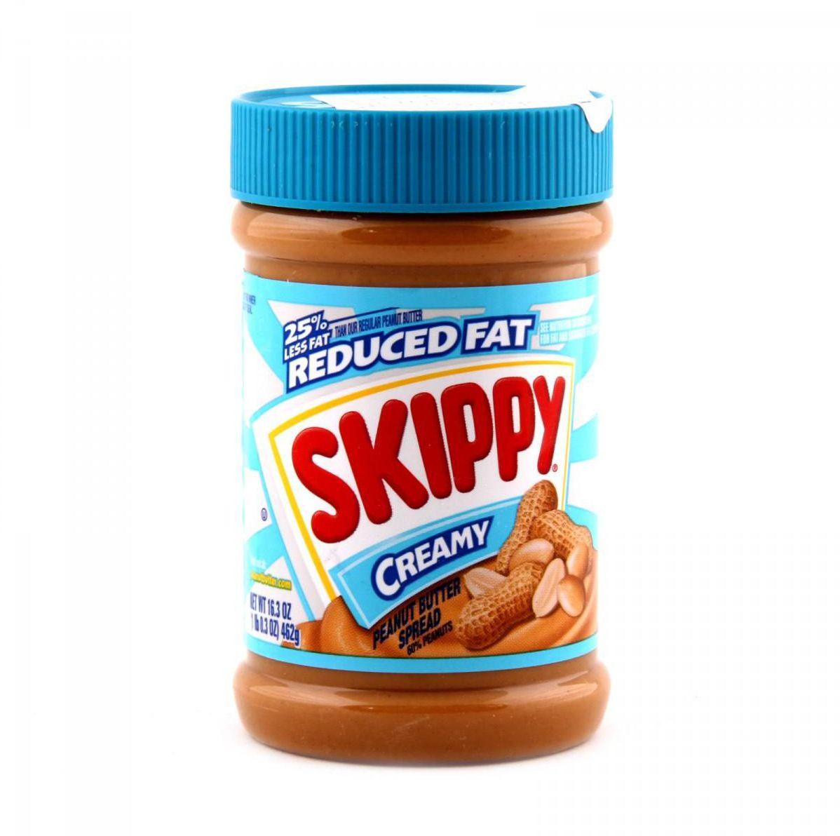Купить Арахисовая паста Skippy Creamy peanut butter 25% less fat 462g ...