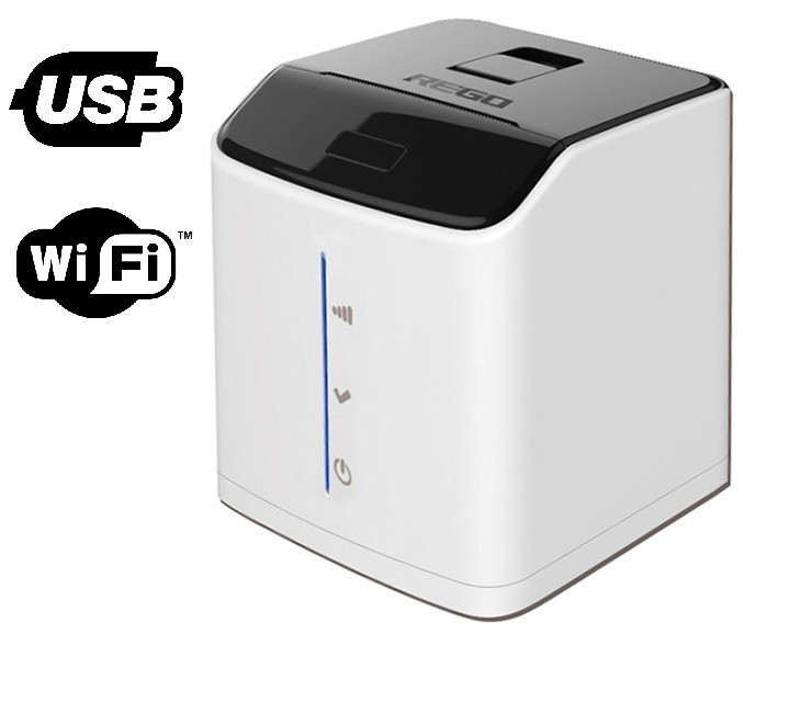 Принтер чеков Rego RG-P58D USB + Wi-Fi-лучшее предложение среди торгово ...