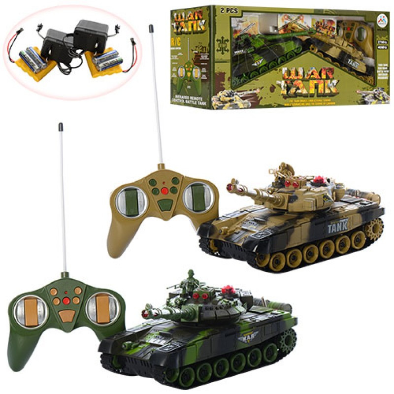 Купить Танки WAR Tank на радиоуправлении 2 шт в комплекте, свет, звук ...