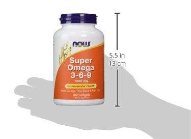 Now Super Omega 3-6-9 1200mg 180 softgels, цена 882 грн — Prom.ua (ID ...